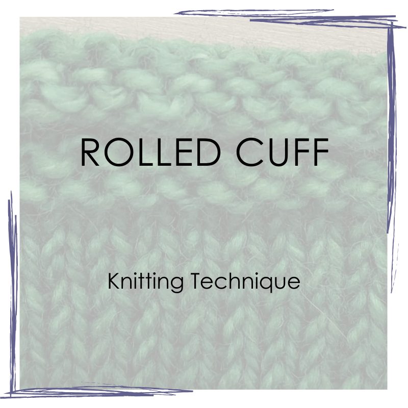 Rolled Cuff | Socks Modification Options | rhyFlower Knits