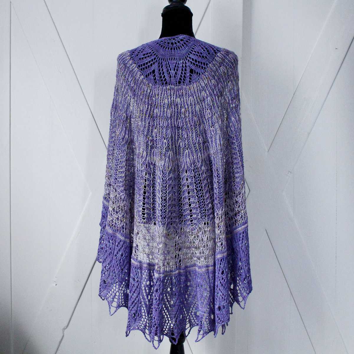 Penelope | Shawls | Advanced | Knitting Patterns | rhyFlower Knits