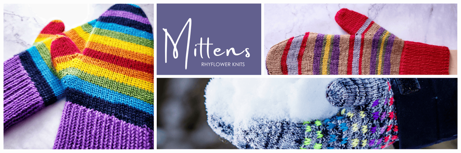 Mittens | All you need for a successful pair of handknit mittens!