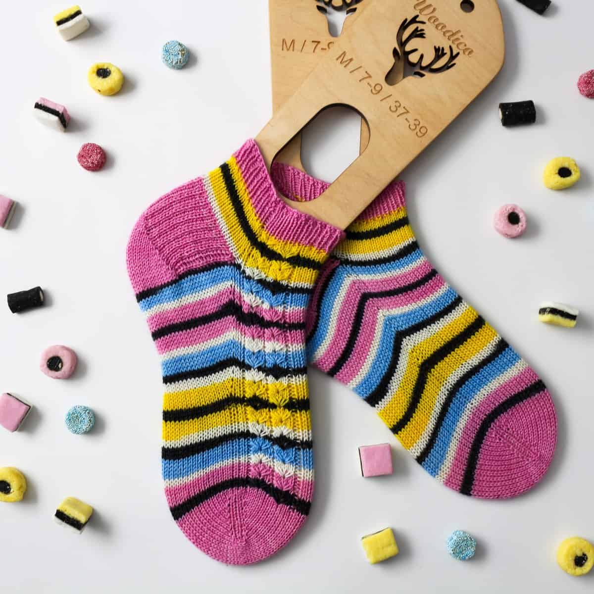 All Sorted Out | Socks | Knitting Patterns | rhyFlower Knits