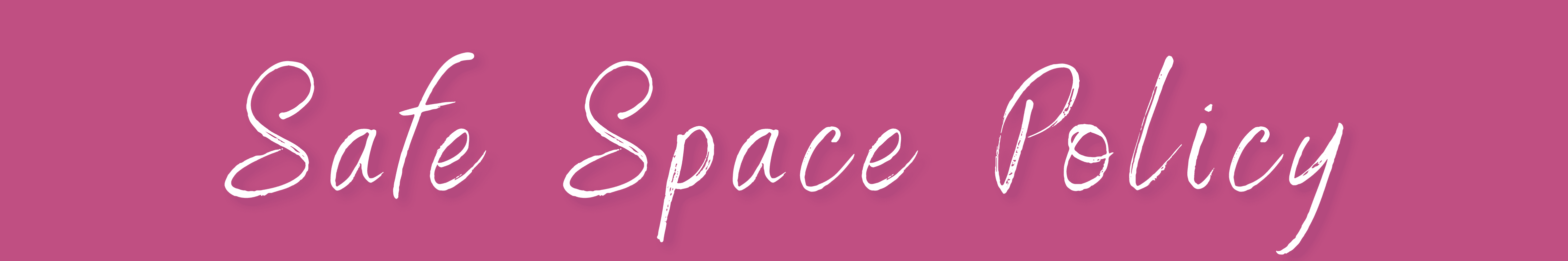 Safe Space Policy - rhyFlower Knits