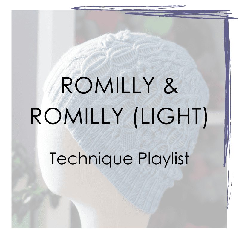 Romilly & Romilly (light): Technique Playlist - rhyFlower Knits