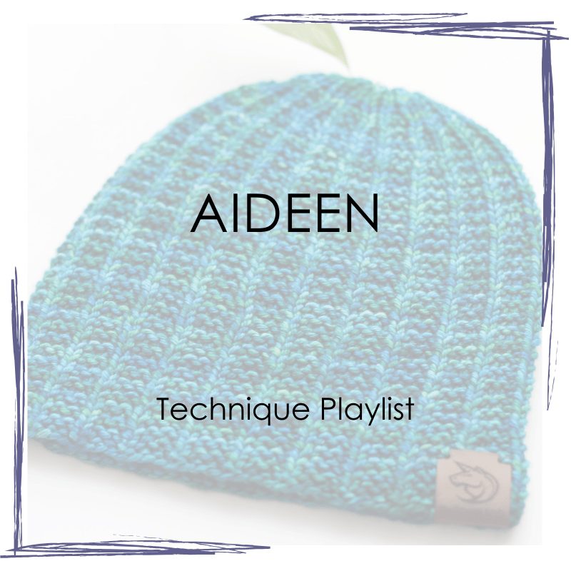 Aideen: Technique Playlist for this Knitting Pattern - rhyFlower Knits