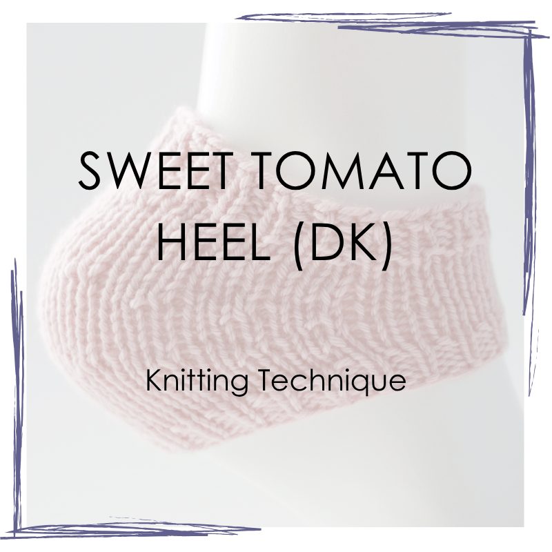 Sweet Tomato Heel (DK) - rhyFlower Knits